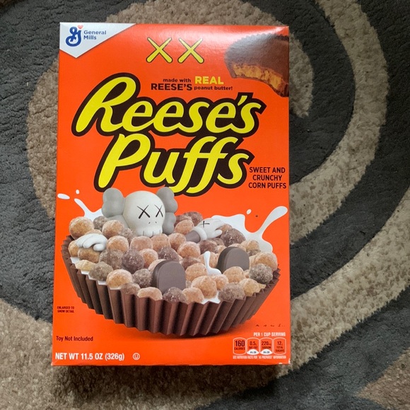 KAWS | Toys | Kawx X Reeses Collectable Cereal Box | Poshmark